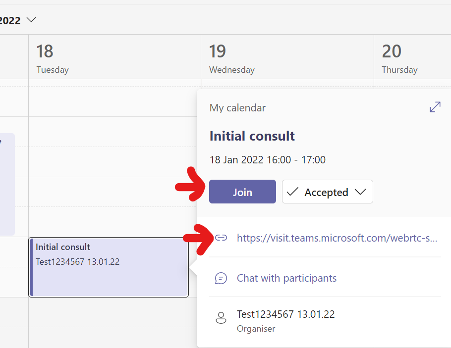 Can't join a Booking through the Teams calendar - Microsoft Q&A