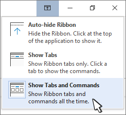 Switch between classic ribbon and simplified ribbon is not coming in ...