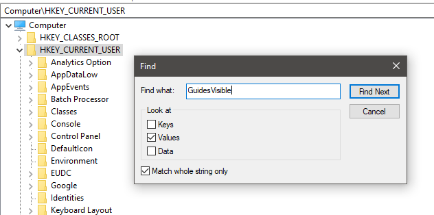 HKEY_CURRENT_USER\Software\Microsoft\Office\ does not exist - Microsoft Q&A