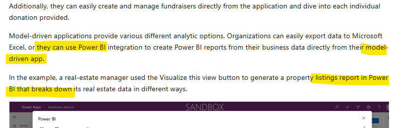 Typos in Learn documentation - Explore model-driven applications ...