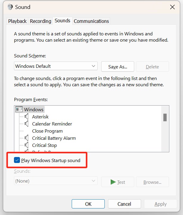 System sounds keep resetting - Microsoft Q&A
