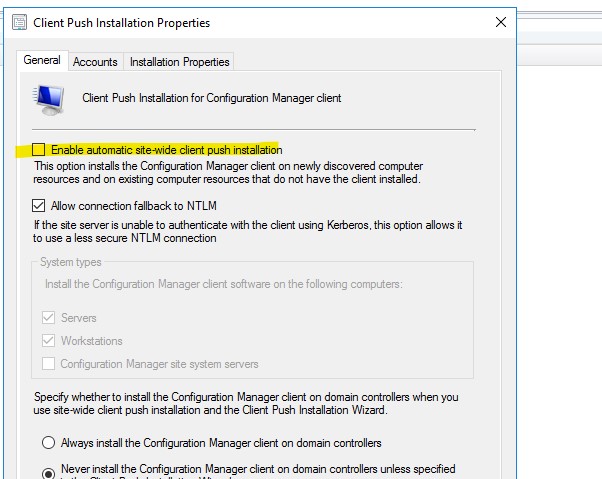 SCCM - Intune - Configuration Manager clients want to re-install ...