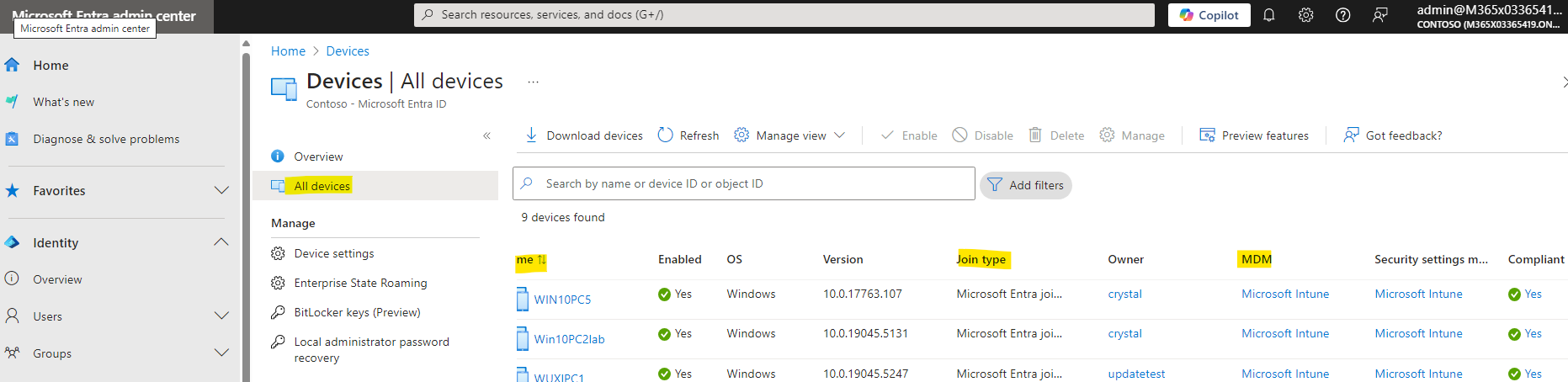 Error 80190194 during Windows 10 Pro setup with Microsoft 365 Business ...