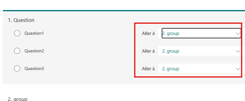 Microsft Forms Branching Logic Help - Microsoft Q&A