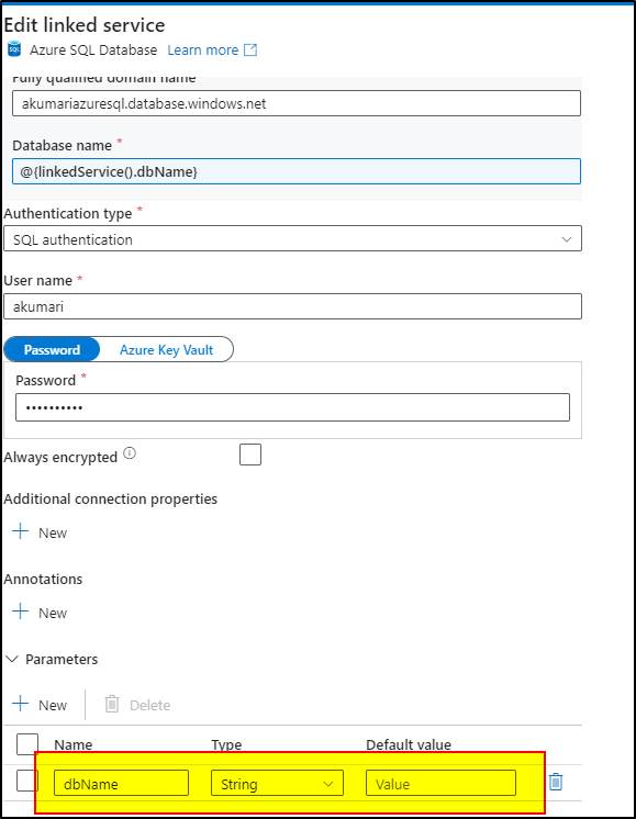 How to create a ADF pipeline with dynamic dataset? - Microsoft Q&A