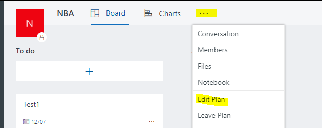 Office 365 Planner - Changing the name of a current plan - Microsoft Q&A