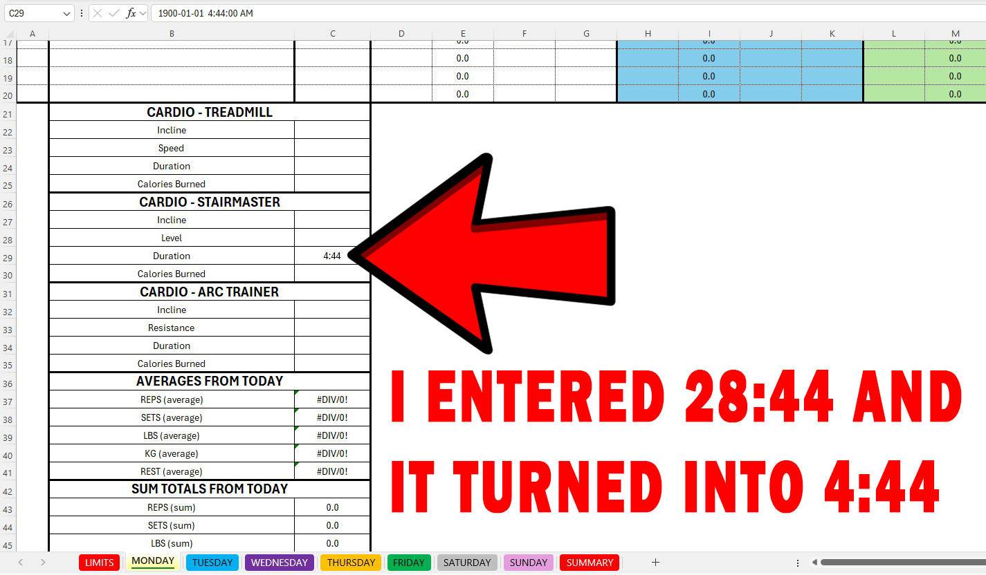 PLEASE HELP ME - Excel Time Formatting Not Working - Microsoft Q&A