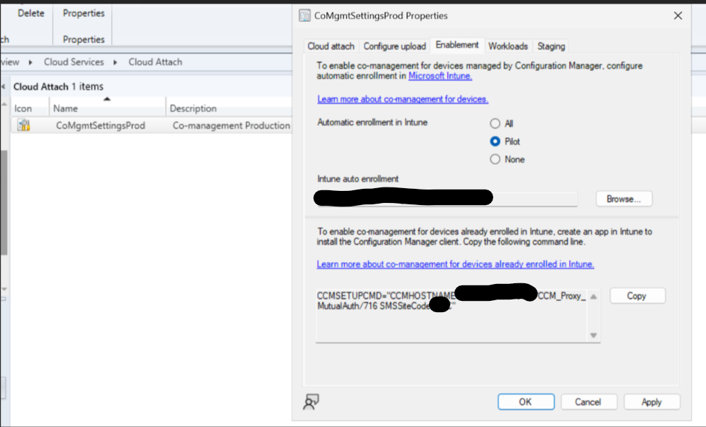 Can we remove co-management and enable it again ? - Microsoft Q&A