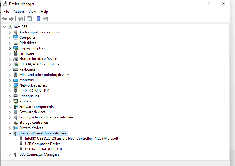 My USB switch is not detected by Win11 - Microsoft Q&A