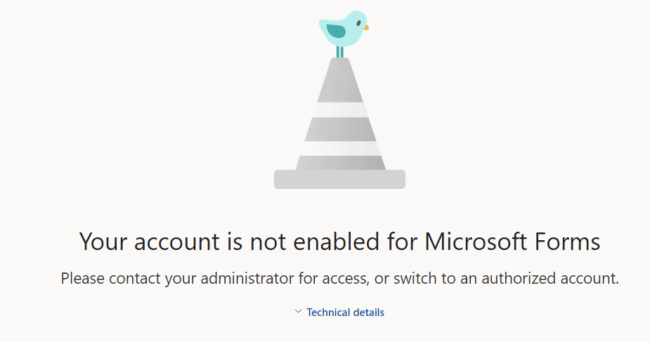 Microsoft Forms - glitch - Microsoft Q&A