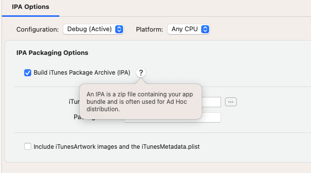 Archive for Publishing not creating archive file - Microsoft Q&A