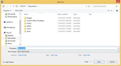 How to change the "save as" window to the older version - Microsoft Q&A