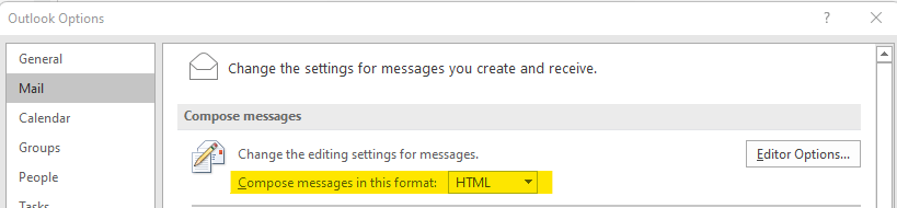 Outlook Classic HTML e-mails render issues. - Microsoft Q&A