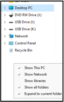 How to make pinned folders in Windows 11's File Explorer expandable (as ...