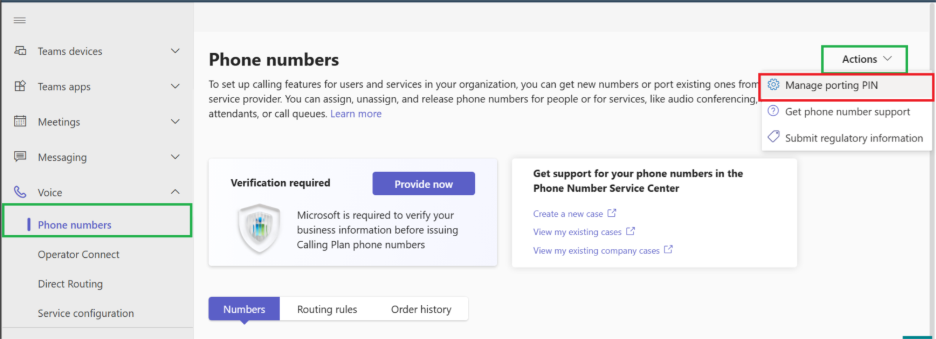 How to port MS calling plan numbers to other carrier. - Microsoft Q&A