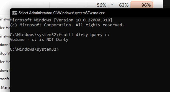 Bad Clusters on the Windows Partition - Microsoft Q&A