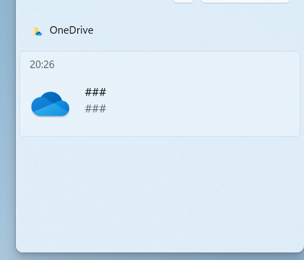 Strange OneDrive Notification - Microsoft Q&A