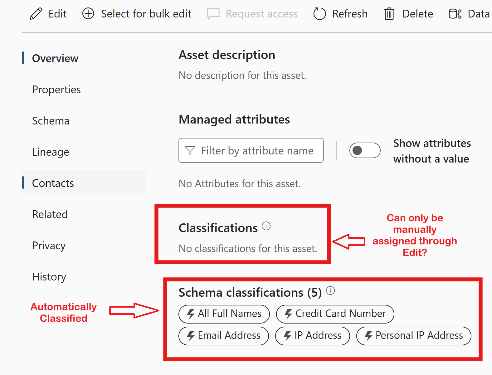Purview Scans are creating Schema Classifications but not Data Classifications - Microsoft Q&A