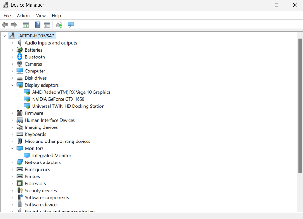 HP laptop - Windows 11 - not picking up screens through docking station ...