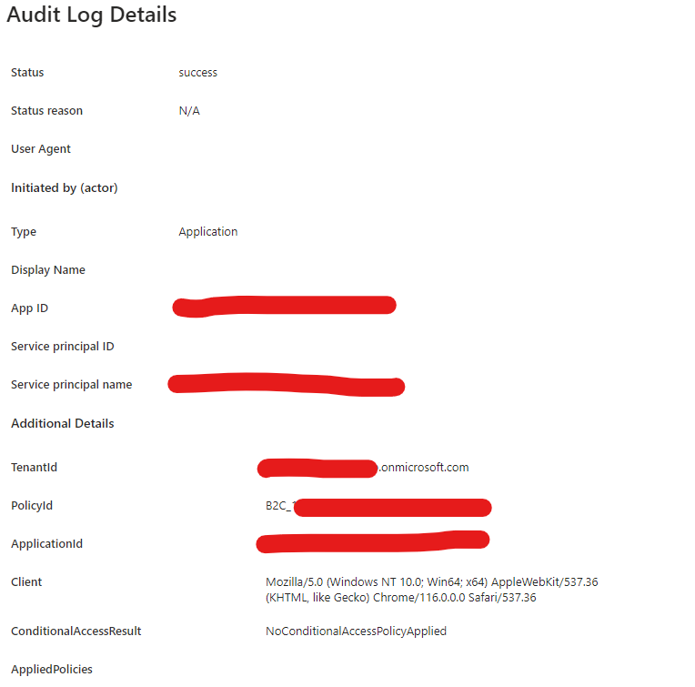 Azure AD B2C - Conditional Access not working - Microsoft Q&A