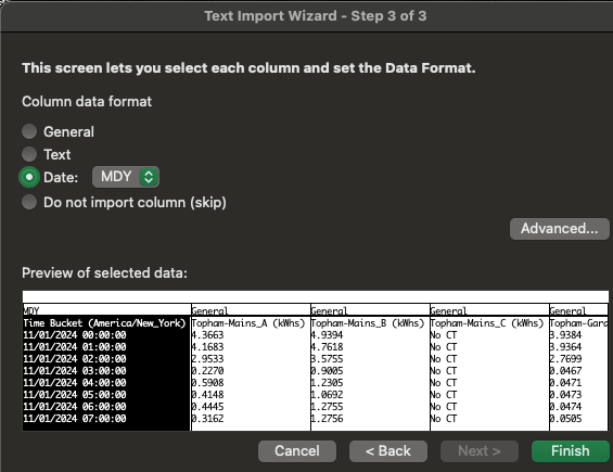 How can I import dates correctly from CSV? - Microsoft Q&A