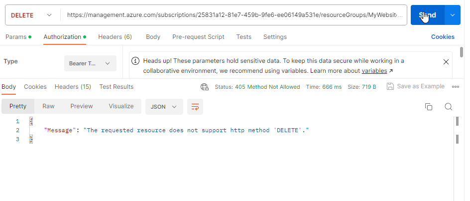 Delete the service association link that prevents deletion of a virtual network and a resource ...