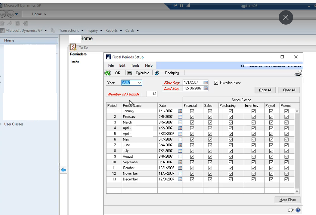 Add Fiscal Periods in Microsoft Dynamics GP - Microsoft Q&A Add Fiscal Periods in Microsoft Dynamics GP - Microsoft Q&A