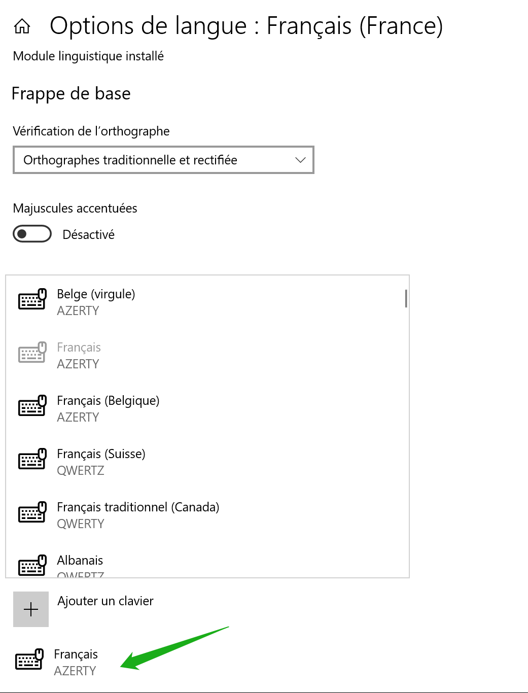 French Keyboard - Microsoft Q&A