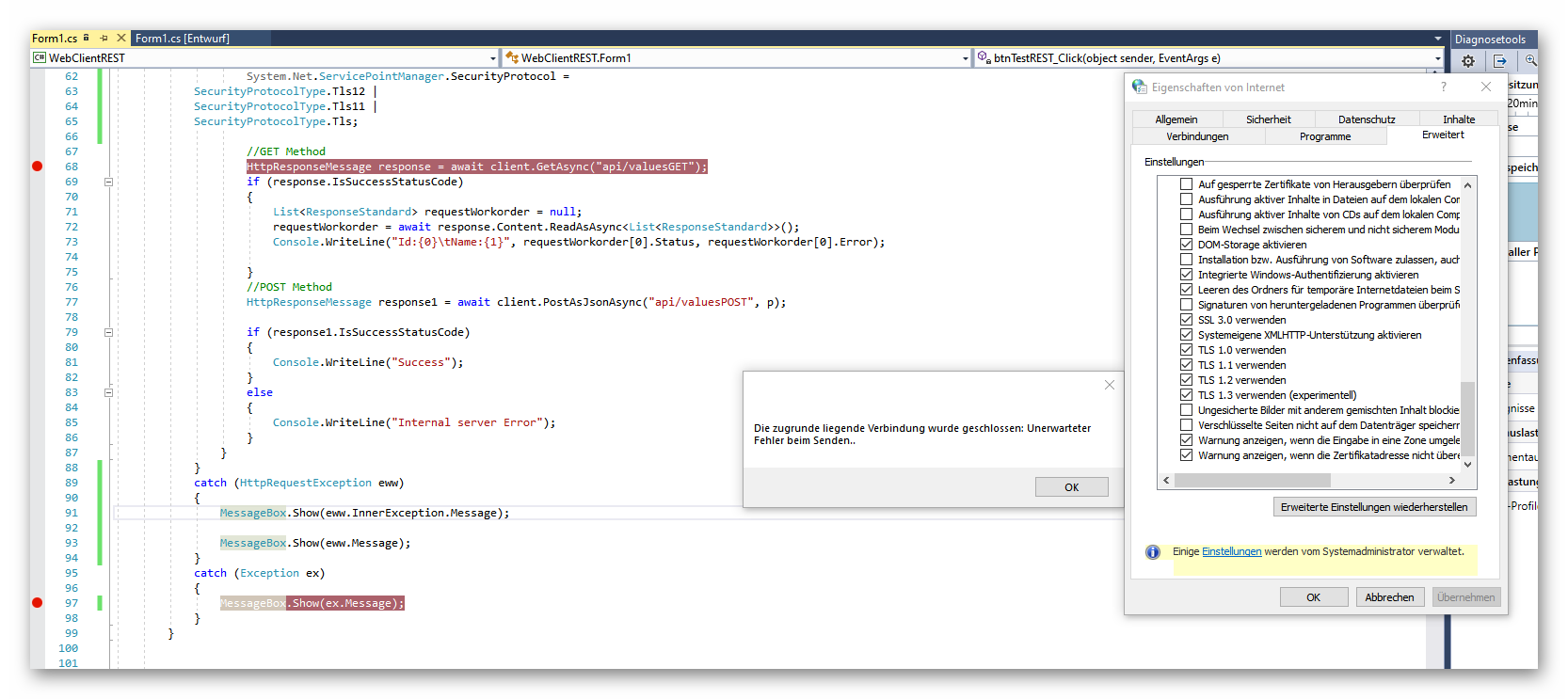 REST - HttpClient - Server, C#, Practical example - Microsoft Q&A