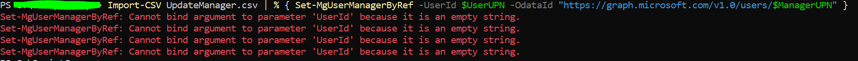 How To Update User Manager In Bulk Via Ms Graph Powershell Or Any Other