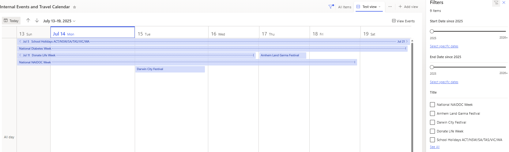 Sharepoint Lists - Calendar view - Category colours aren't showing ...
