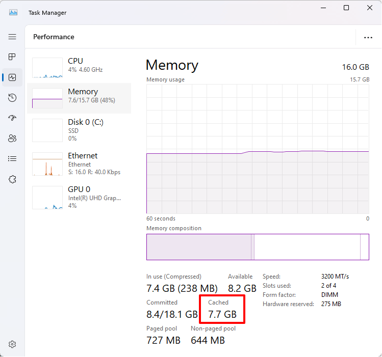 Task Manager Memory Usage is Incorrect - Microsoft Q&A
