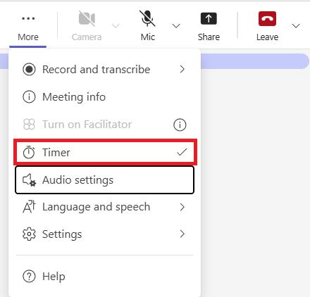 I don't have timer in teams - Microsoft Q&A