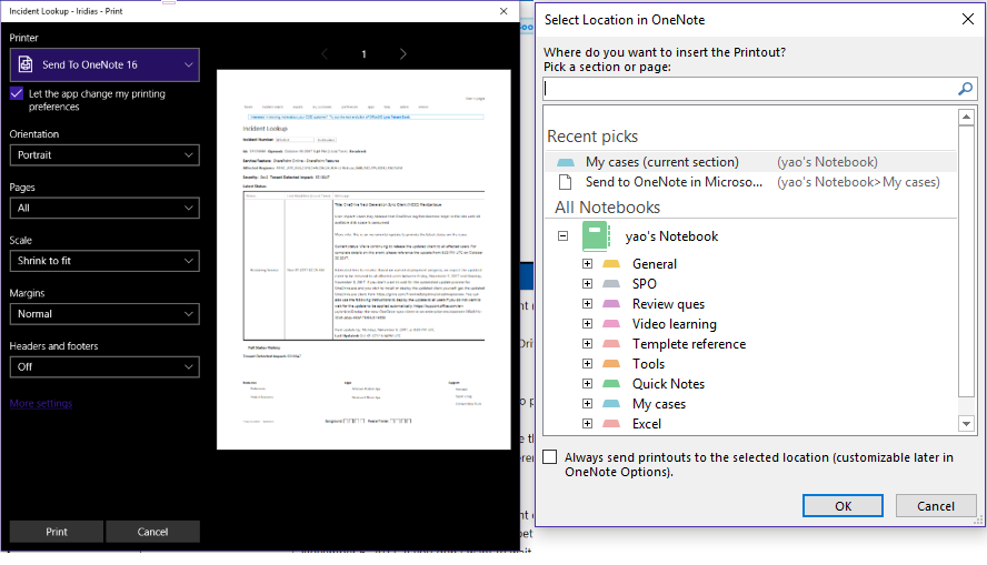 Send to OneNote in Microsoft Edge or Share using OneNote in MS Edge ...