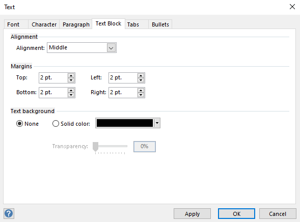 How do you stop text from wrapping in Visio? - Microsoft Q&A