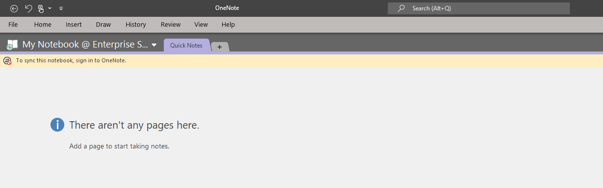 OneNote - Sync Issue - The server you are trying to access is using an authentication protocol ...