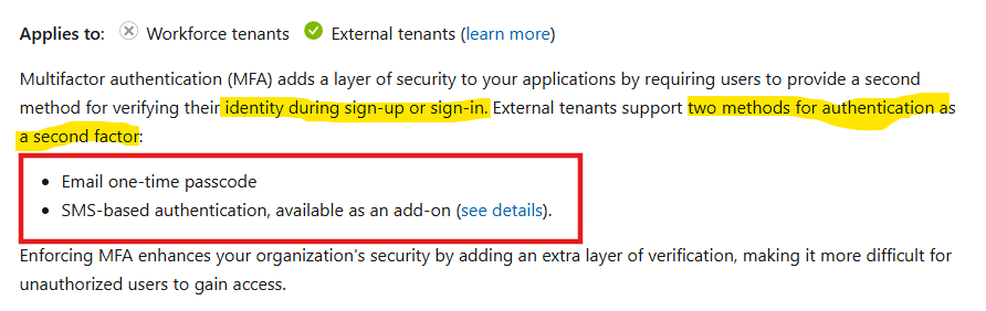 Does Entra External Tenant support Trusted Device - Microsoft Q&A