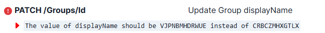 Scim Validator Issues with Groups Display Name - Microsoft Q&A