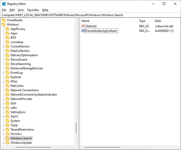 Outlook Search Functionality Issue Post-Windows 11 Update - Microsoft Q&A