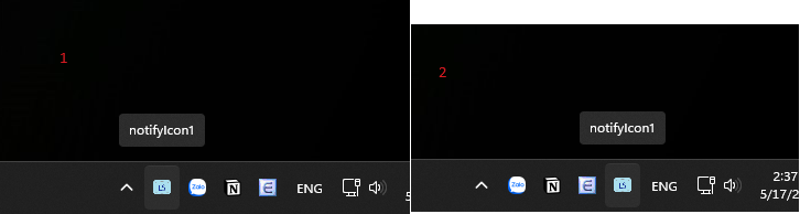 How to get the position of NotifyIcon at runtime? - Microsoft Q&A