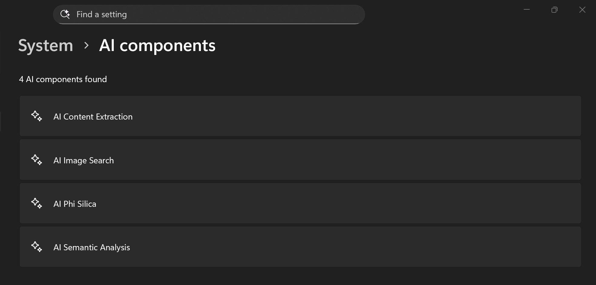 Needs help uninstall the AI components and some system apps - Microsoft Q&A