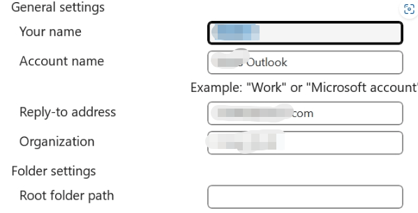 My email return address does not work in Windows 10 outlook - Microsoft Q&A