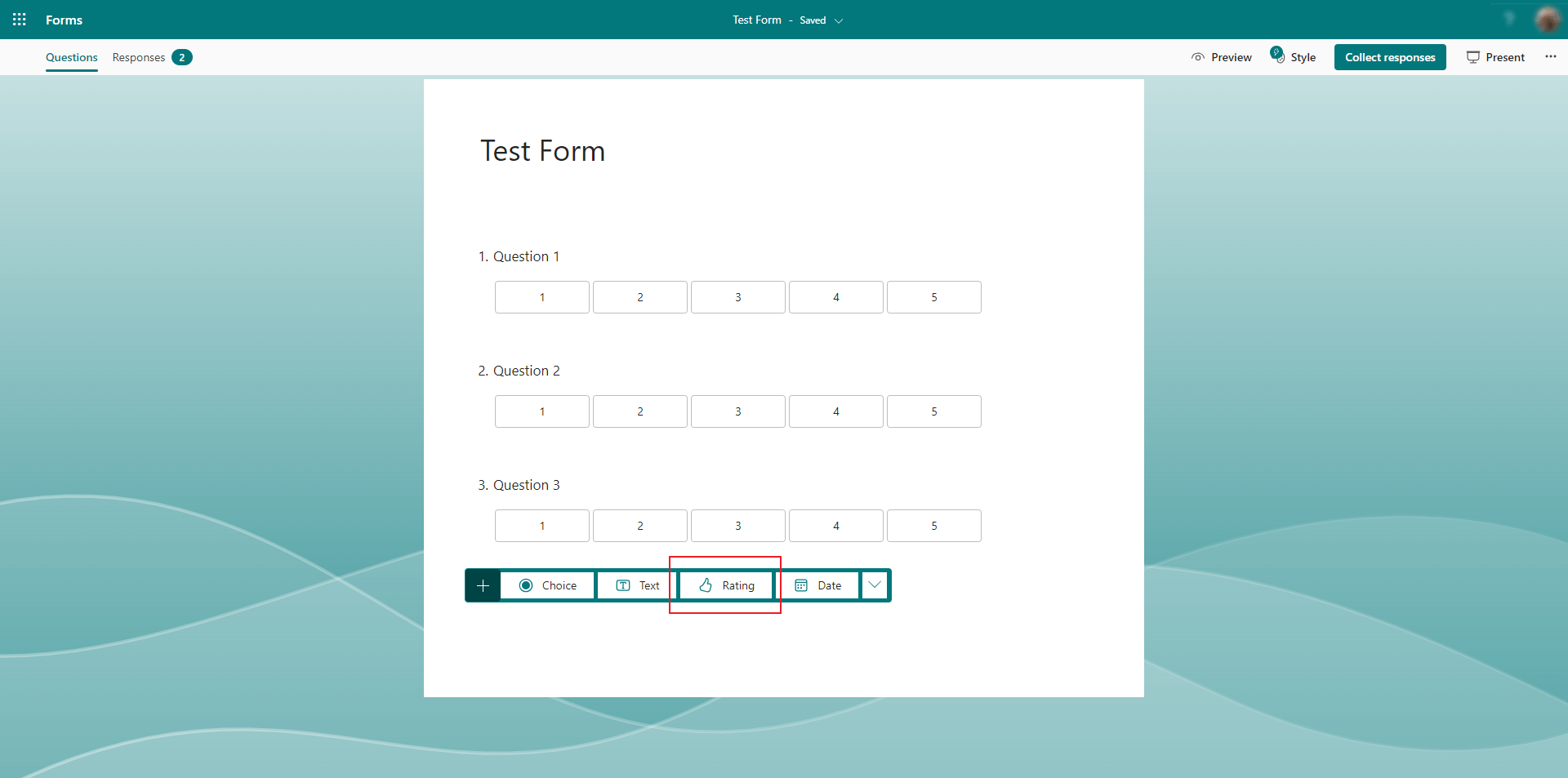 Using microsoft forms to give employee feedback and analyze trends ...