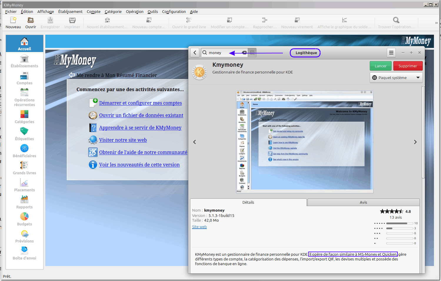 Microsoft Money 2000 V8.0 sera t'il compatible si je migre sur windows ...