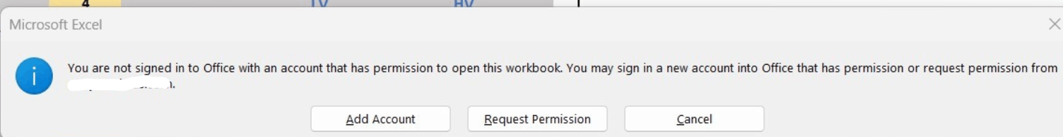 Why am I not getting the restricted access option in excel in my PC? - Microsoft Q&A
