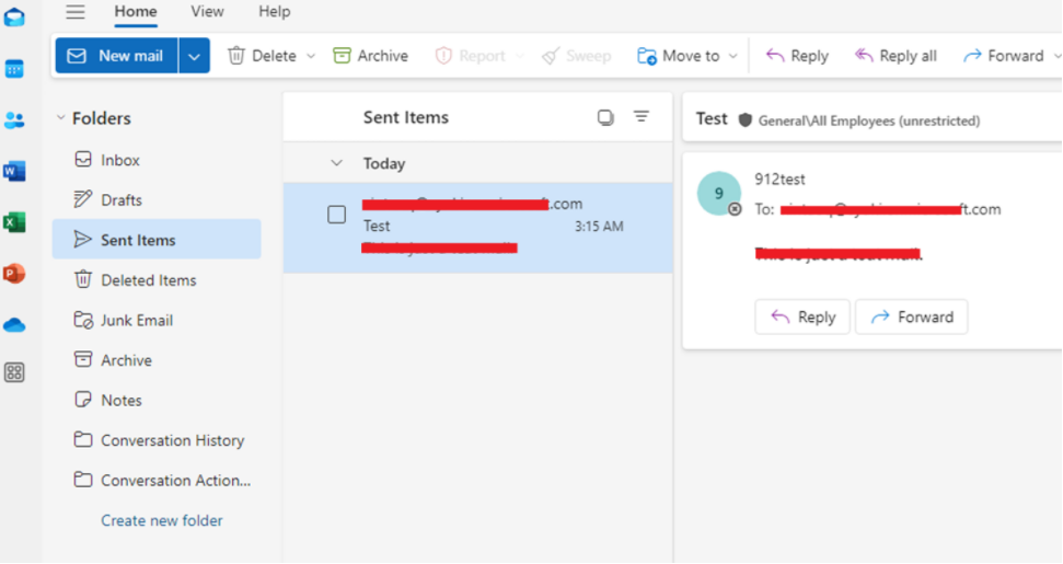 transport rule - Microsoft Q&A