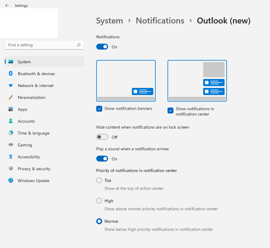 incoming mail sound in new outlook - Microsoft Q&A