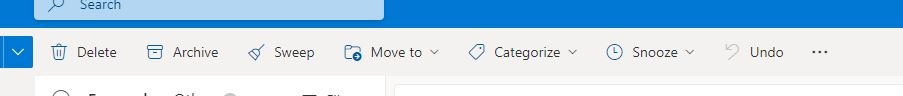 Customizing OWA command bar (ribbon) - Microsoft Q&A