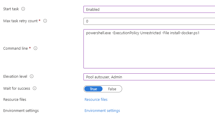 Azure Batch Docker Compatible Windows Image Failed At Node Preparation Microsoft Qanda