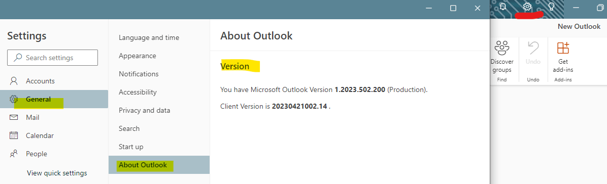 Where is "Attachment Handling" in new Outlook interface? - Microsoft Q&A